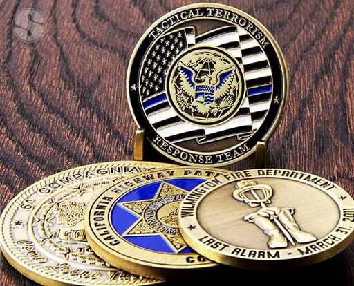 Custom 3D Challenge Coins – Signature Coins