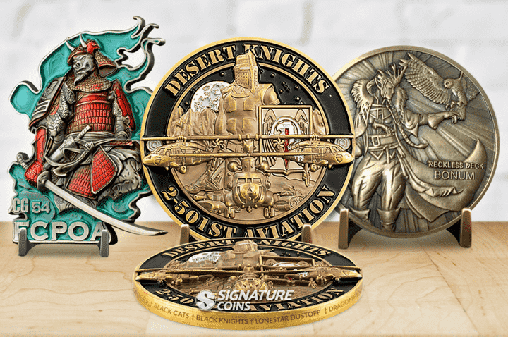 Types of Custom Challenge Coins – Signature Coins